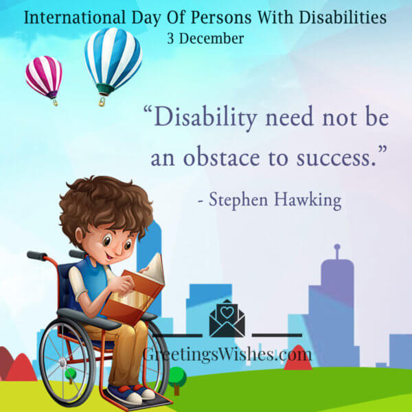 International Day Of Persons With Disabilities Wishes And Messages(3rd ...