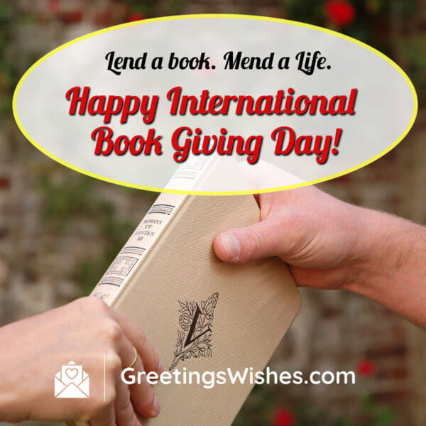 International Book Giving Day Wishes Messages and Quotes to Share the ...