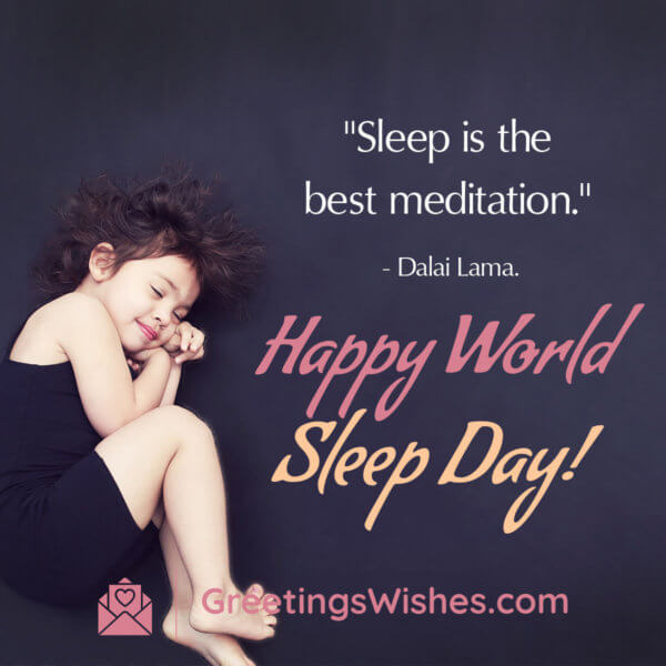 World Sleep Day Messages for Peaceful and Refreshing Rest - Greetings ...
