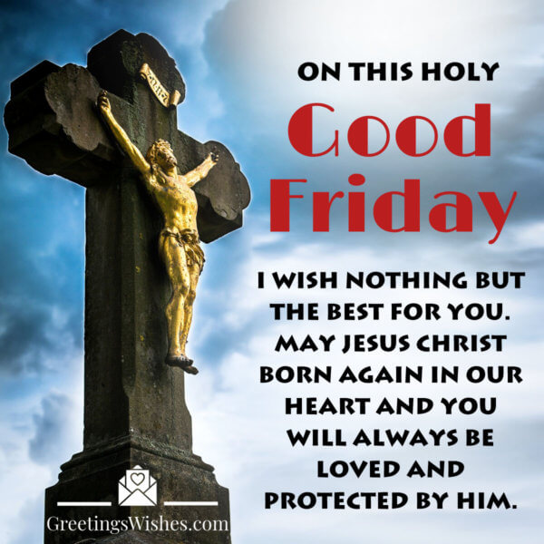 Good Friday Wishes, Messages & Bible verses ( 3 April) - Greetings Wishes