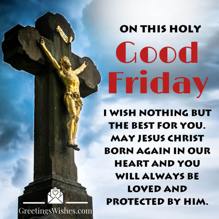 Good Friday Wishes, Messages & Bible verses ( 18 April) - Greetings Wishes