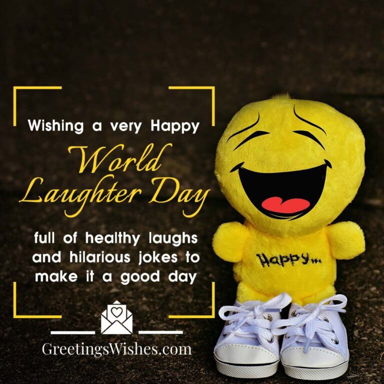 World Laughter Day Wishes to Spread Joy and Smiles ( 04 May ...