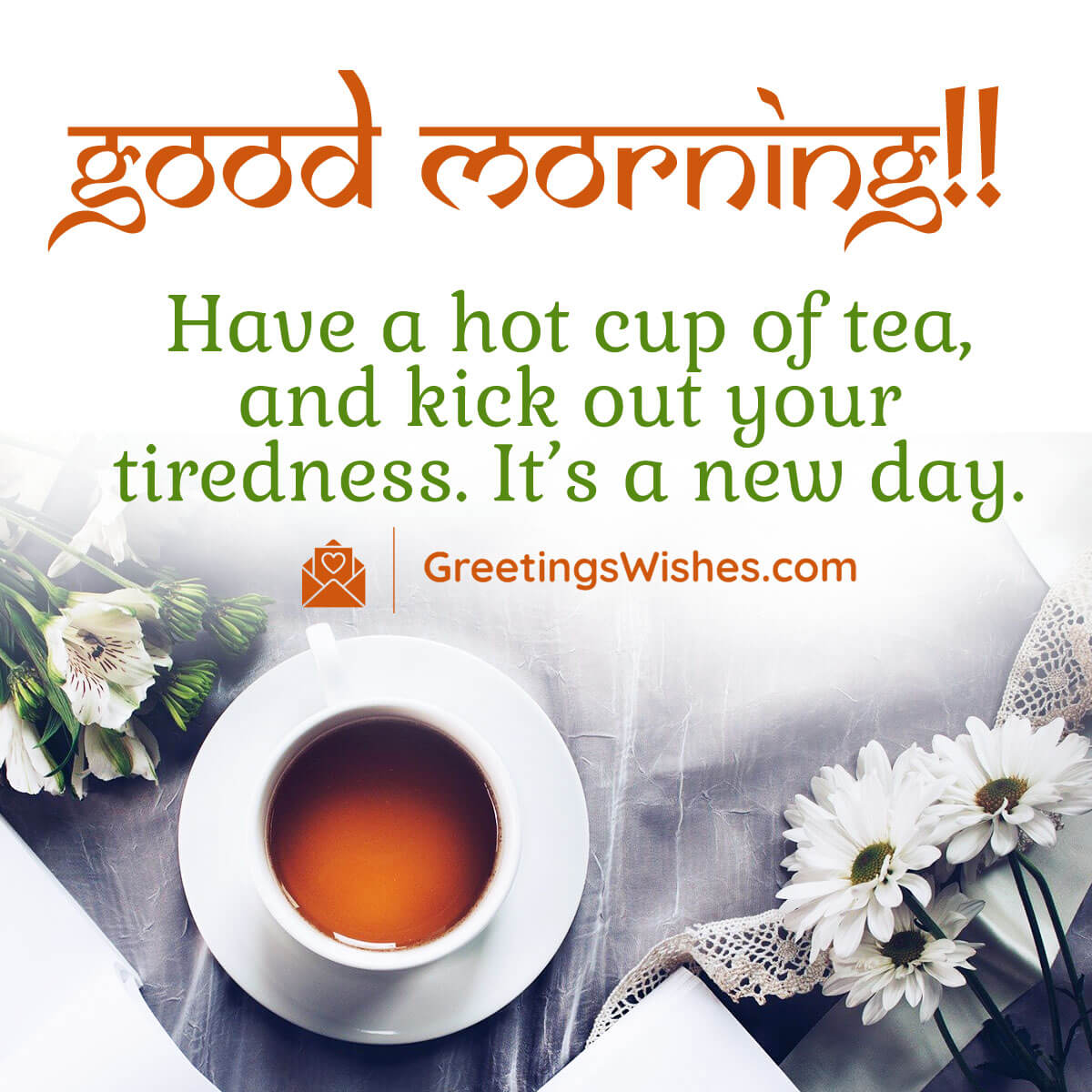 Inspirational Good Morning Wishes to Start the Day - Greetings Wishes