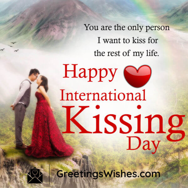 International Kissing Day Wishes & Messages to Share Love ( 6th July ) - Greetings Wishes
