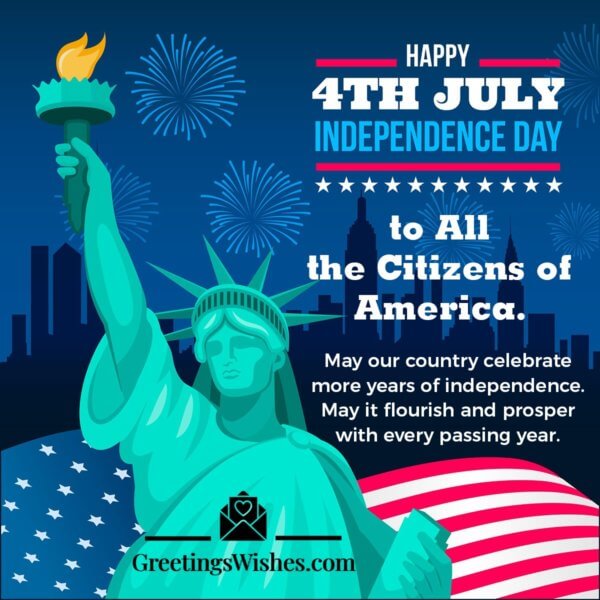4th of July Independence Day USA Wishes to Celebrate Freedom ...