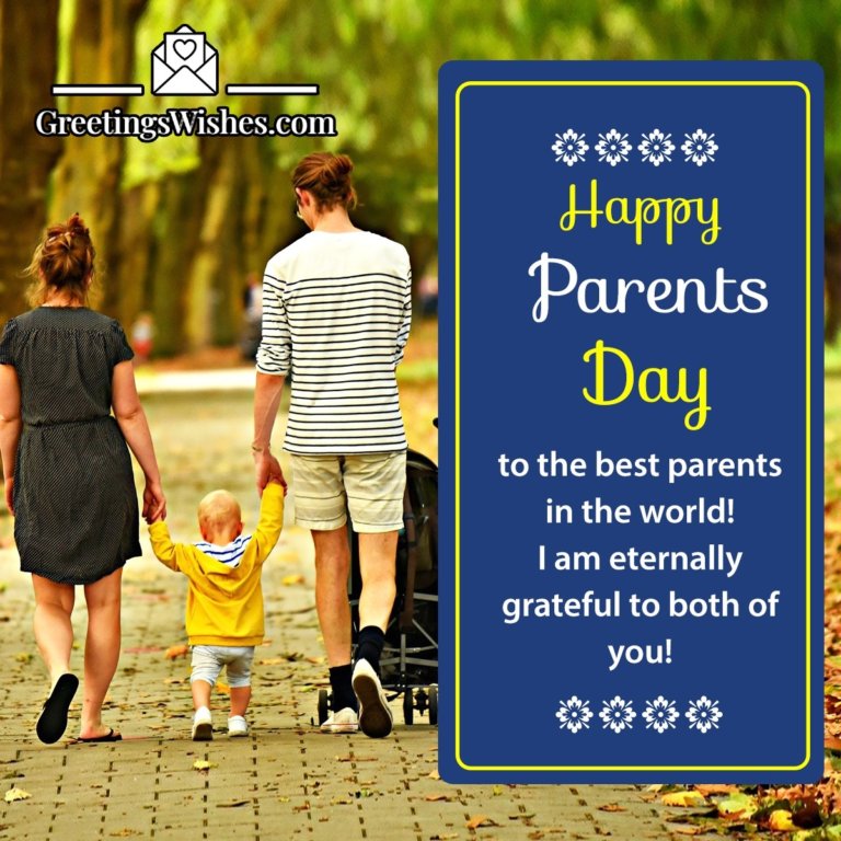 Heartfelt Parents Day Wishes and Loving Messages ( 27 July ...