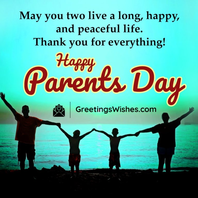 Heartfelt Parents Day Wishes and Loving Messages ( 27 July ...