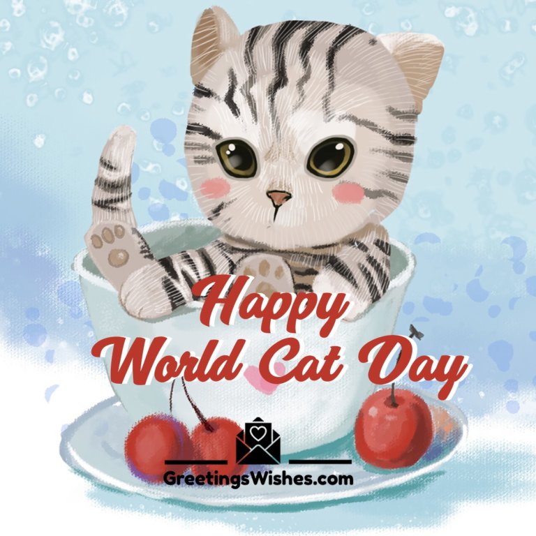 International Cat Day Messages And Quotes (8th August) - Greetings Wishes