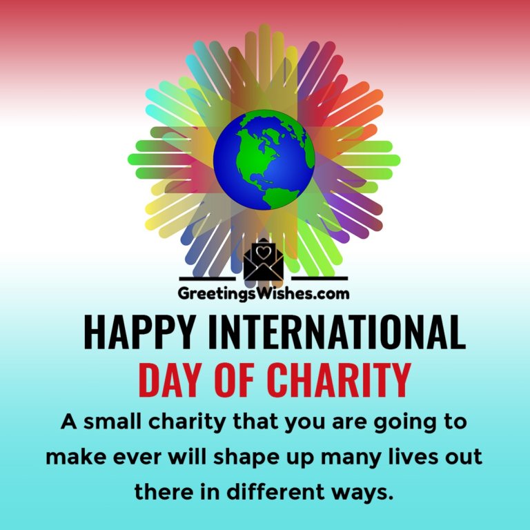 International Day of Charity Wishes, Messages, and Quotes(05 September ...