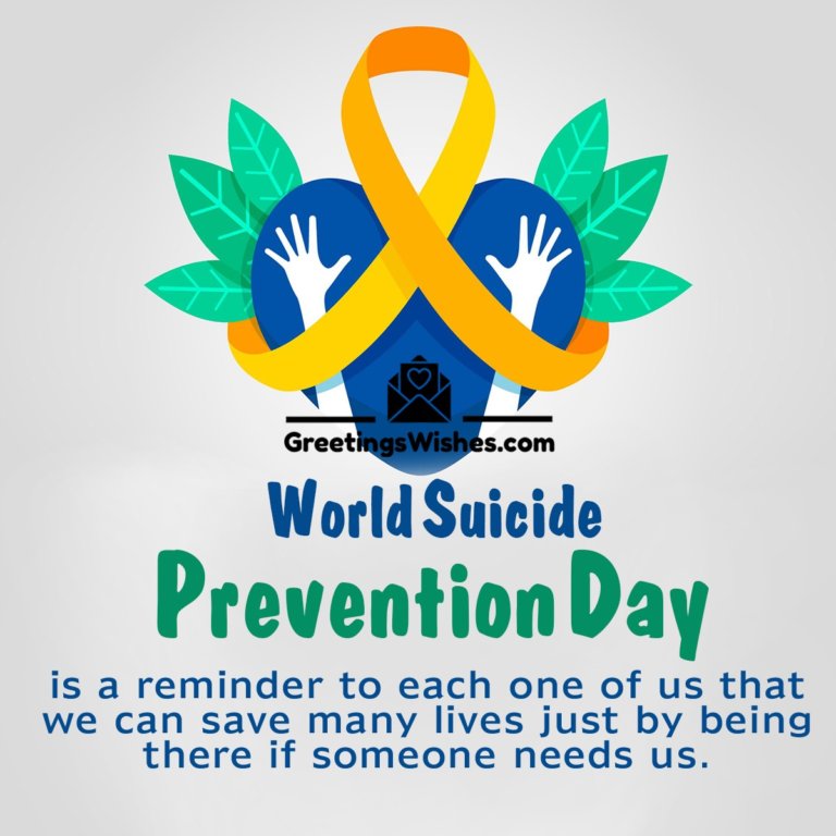 World Suicide Prevention Day Messages (10 September) - Greetings Wishes