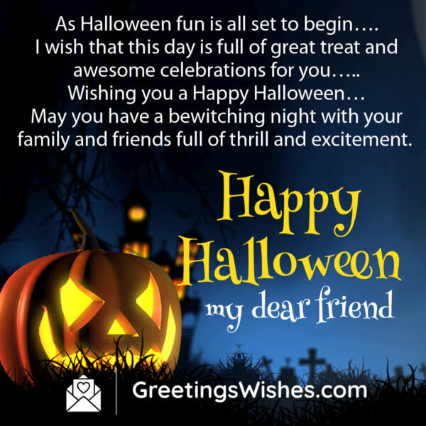 Spooky and Fun Halloween Wishes, Messages, and Greetings (31 October ...