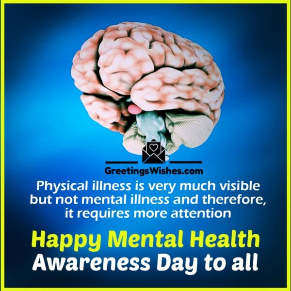 World Mental Health Day Wishes and Messages (10 October) - Greetings Wishes