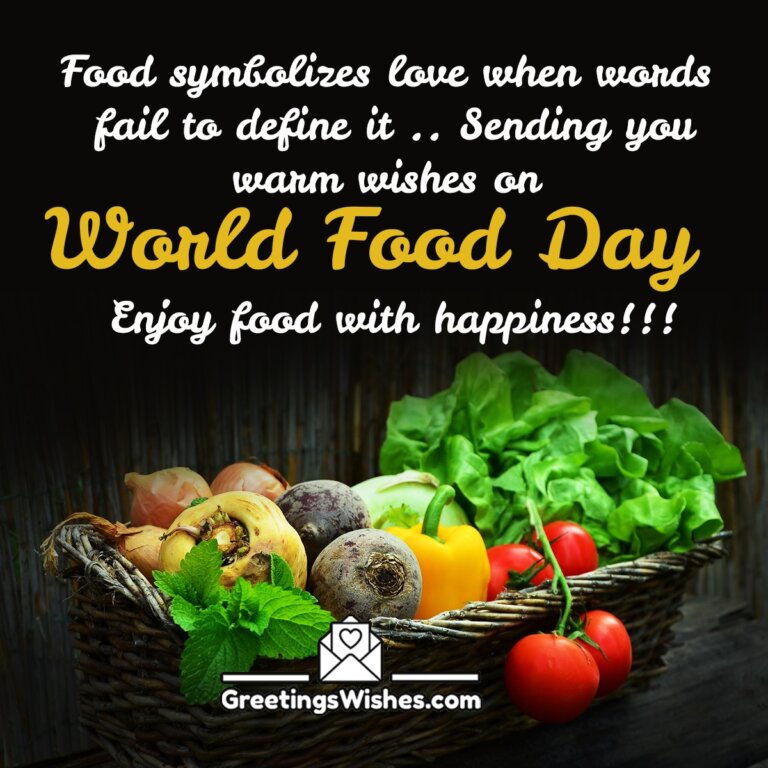 World Food Day Wishes Messages (16 October) - Greetings Wishes