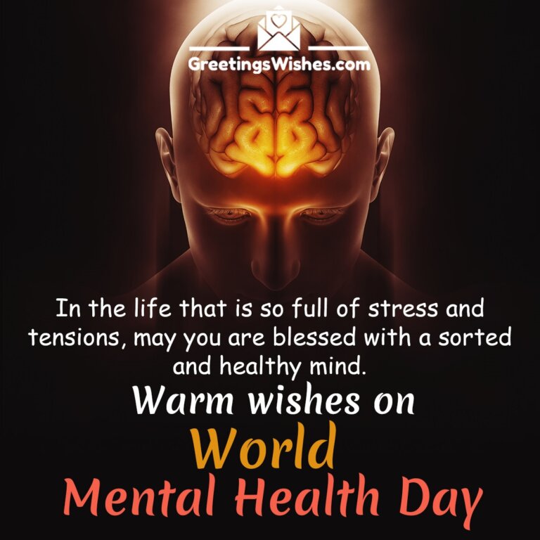 World Mental Health Day Wishes and Messages (10 October) - Greetings Wishes