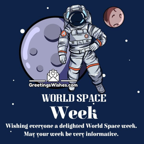 World Space Week Messages And Quotes (04 October) - Greetings Wishes