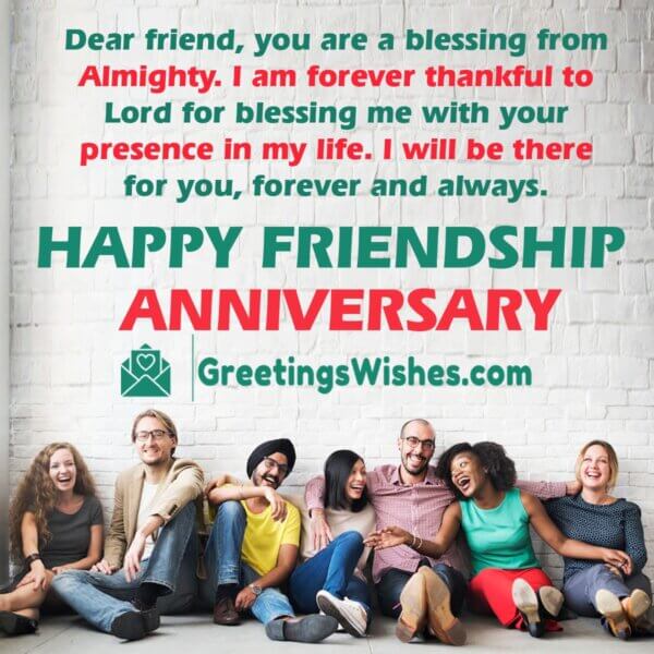 Happy Friendship Anniversary Wishes to Celebrate the Bond - Greetings ...