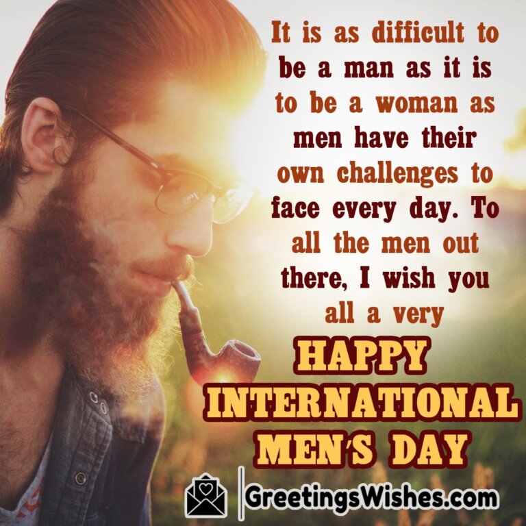 International Men’s Day Wishes, Messages and Quotes (19 November ...
