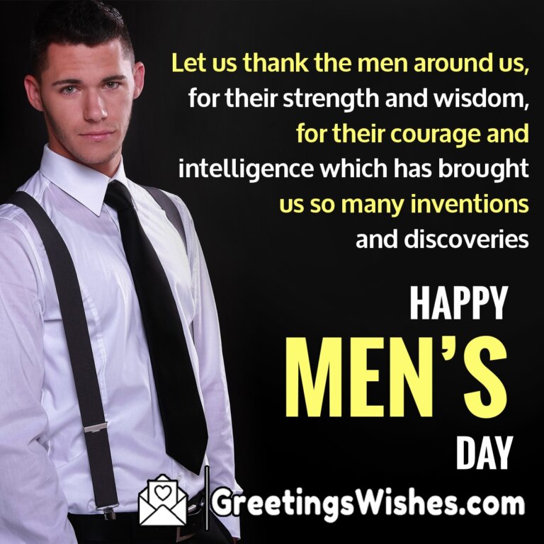 International Men’s Day Wishes, Messages and Quotes (19 November ...