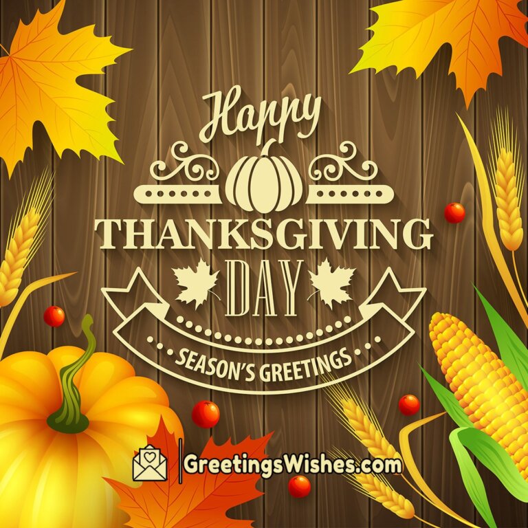 Thanksgiving Day Wishes and Messages (26 November) - Greetings Wishes