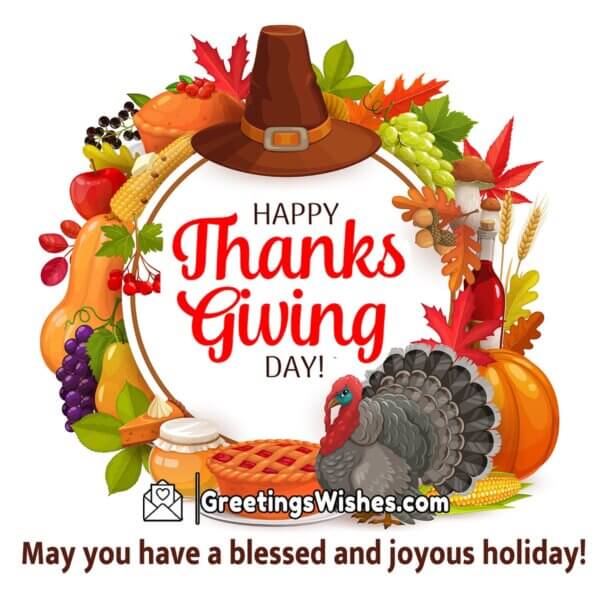 Thanksgiving Day Wishes and Messages (26 November) - Greetings Wishes