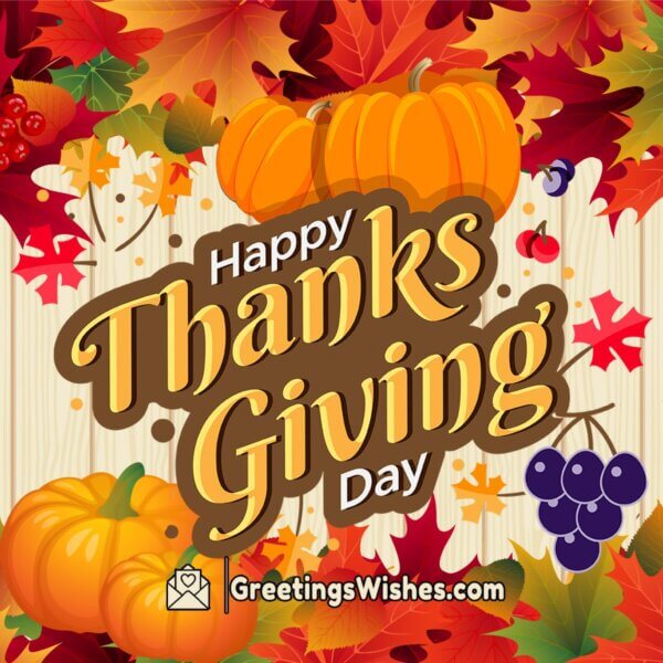 Thanksgiving Day Wishes and Messages (26 November) - Greetings Wishes