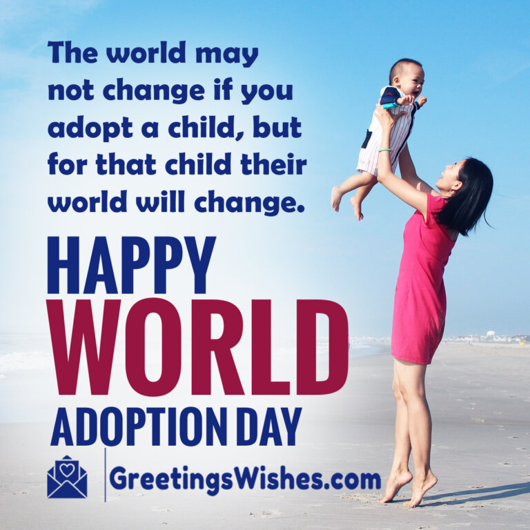 World Adoption Day Wishes, Messages, and Quotes (09 November ...