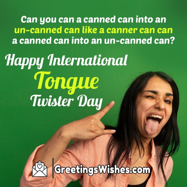 International Tongue Twister Day Wishes, Quotes, and Messages (08 ...