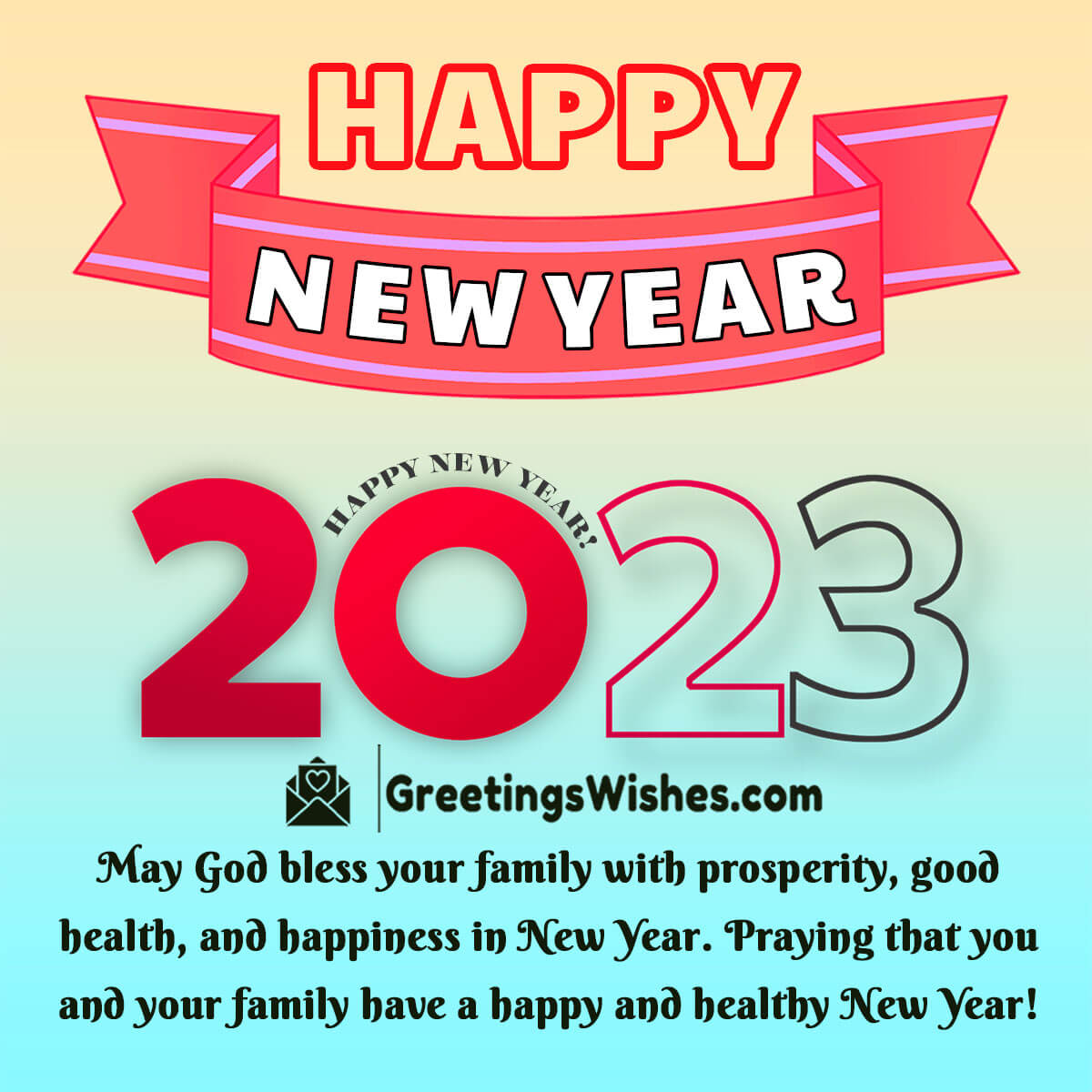 Happy 2023 New Year Wishes Messages - Greetings Wishes