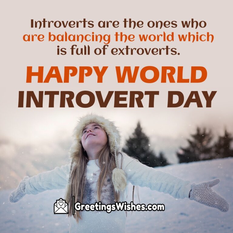 World Introvert Day Wishes and Messages for Self Care, Reflection, and ...