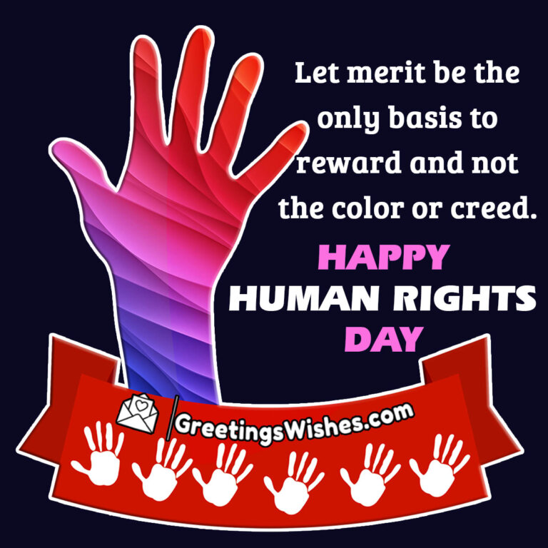 Human Rights Day Wishes and Messages (10 January) - Greetings Wishes