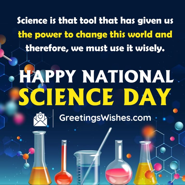 National Science Day Wishes Quotes and Messages for Students and ...