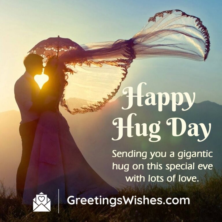 Happy Hug Day Wishes Messages (12th February) - Greetings Wishes