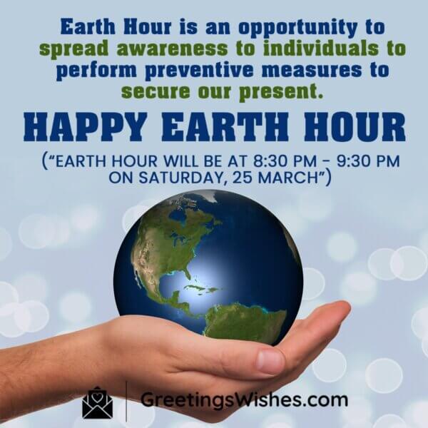 Earth Hour Day Messages, Quotes, Wishes ( 25 March ) - Greetings Wishes