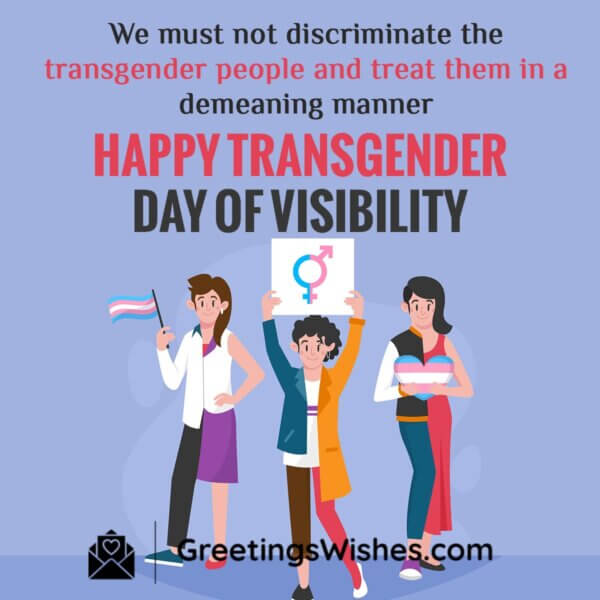 International Transgender Day of Visibility Messages, Quotes ( 31 March ...