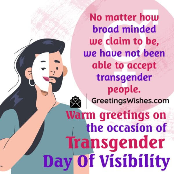 International Transgender Day of Visibility Messages, Quotes ( 31 March ...
