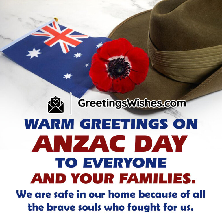 Anzac Day Wishes Messages ( 25 April ) - Greetings Wishes