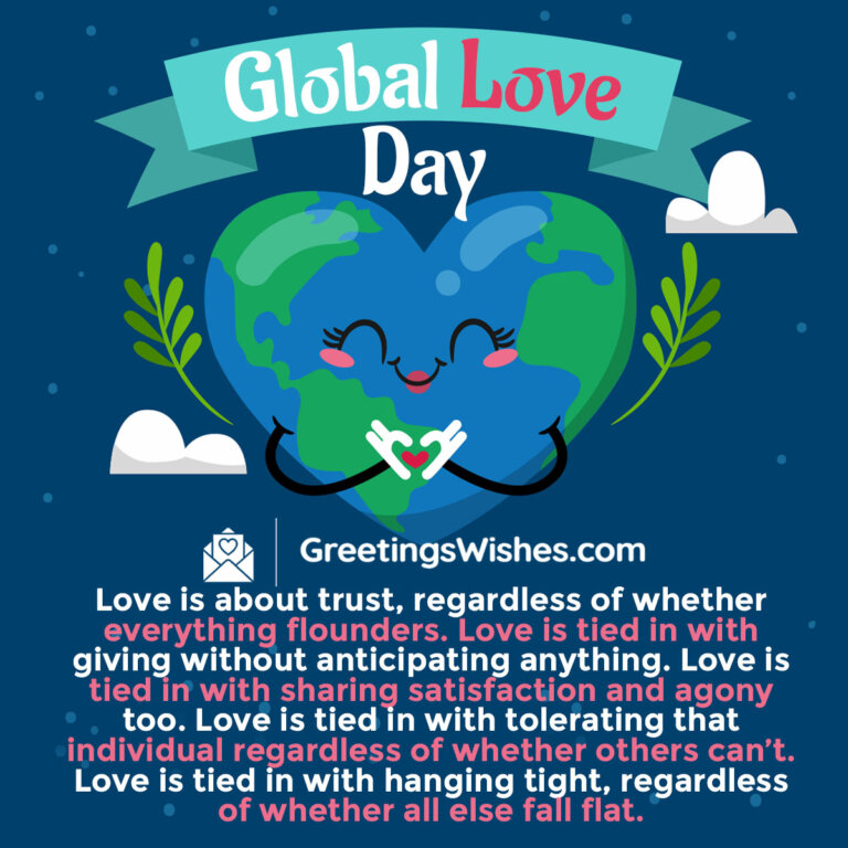 Global Love Day Messages Wishes (01 May) - Greetings Wishes