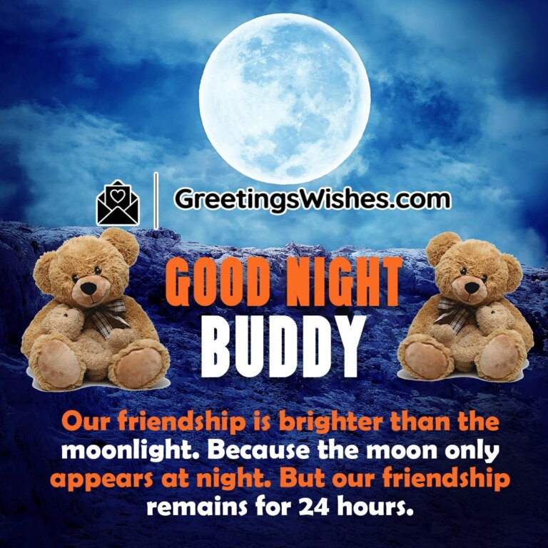Good Night Messages for Friends to End the Day with Joy - Greetings Wishes