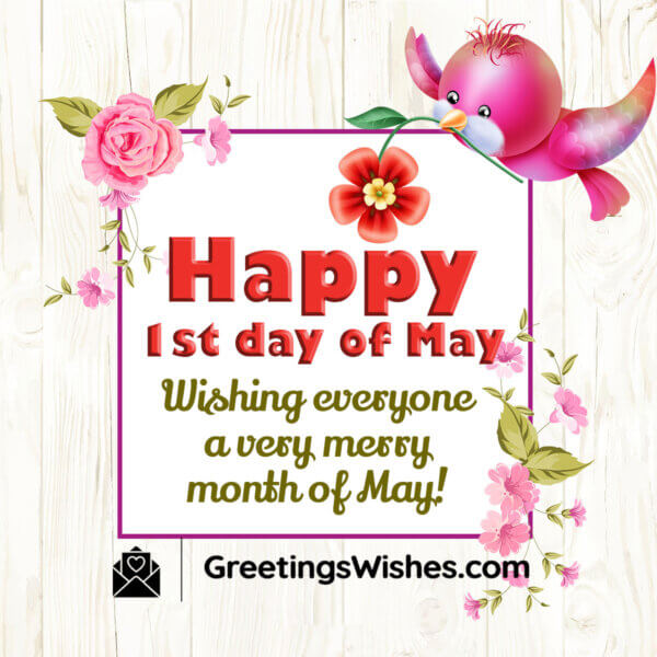 Happy May Month Wishes for a Fresh Start and Growth ( 01 May ...