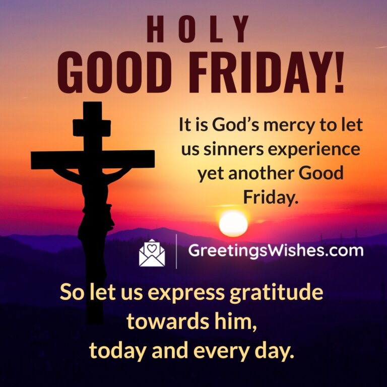 Good Friday Wishes, Messages & Bible verses ( 3 April) - Greetings Wishes