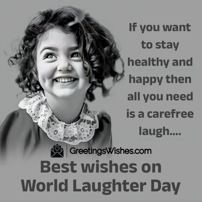 World Laughter Day Wishes to Spread Joy and Smiles ( 04 May ...