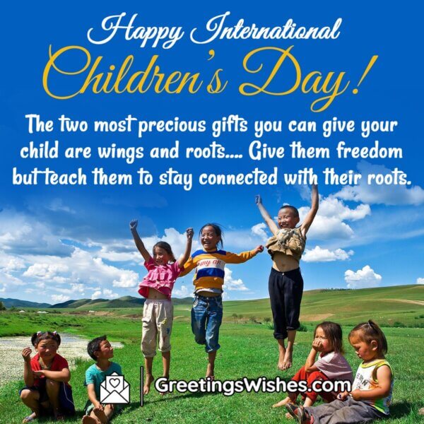 International Children’s Day Messages And Quotes (01 June) - Greetings ...