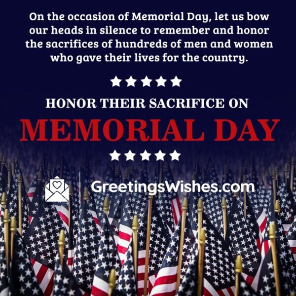 US Memorial Day Wishes and Messages to Honor Heroes (26 May ...