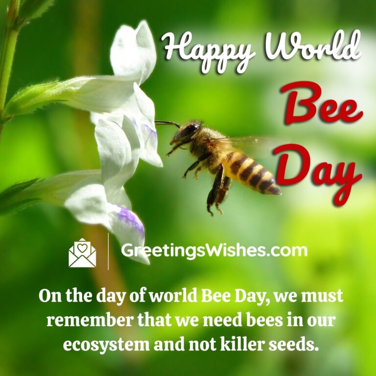 World Bee Day Wishes and Messages to Celebrate Pollinators (20 May ...