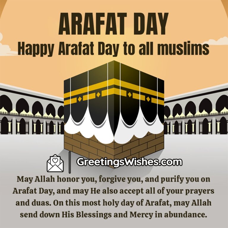 Arafat (Haj) Day Wishes Messages for Reflection and Blessings (05 June ...