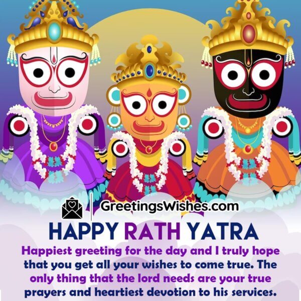 Jagannath Rath Yatra Wishes and Devotional Messages ( 27 June ...