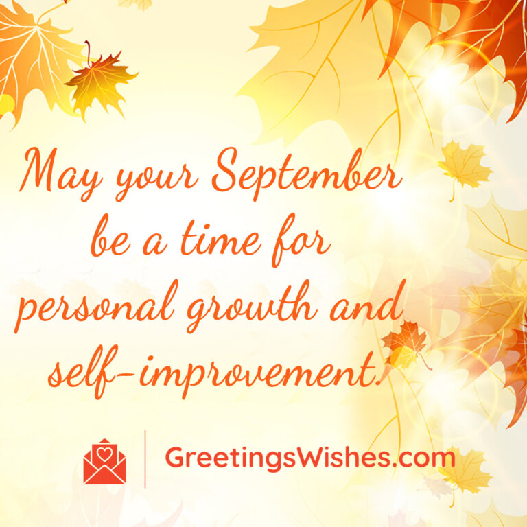 Happy September Month Wishes for Happiness, Hope, and Success ( 01 Sep ...