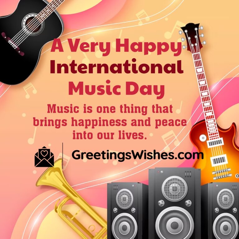 International Music Day Messages and Quotes ( 01 October ) - Greetings ...