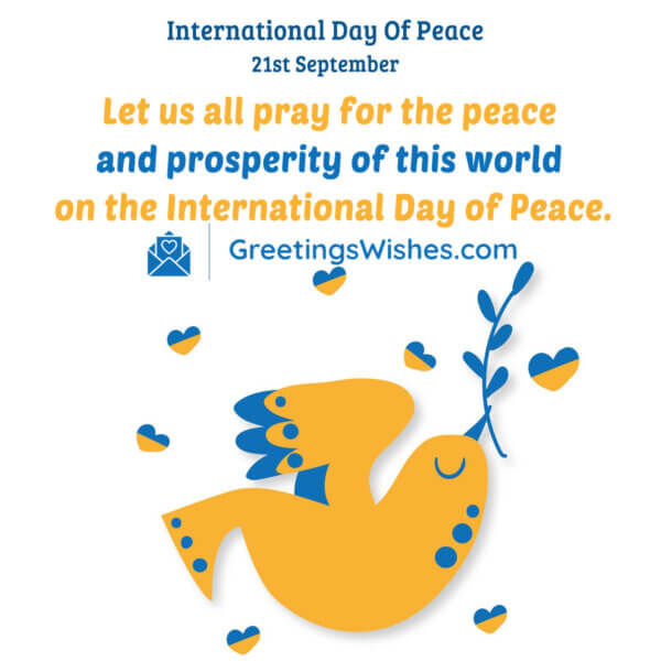International Day of Peace Wishes and Messages (21 September ...