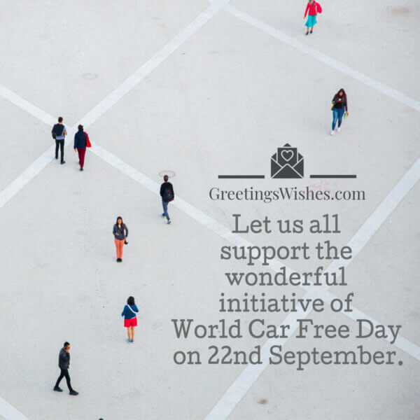 World Car Free Day Wishes and Messages (22 September) - Greetings Wishes